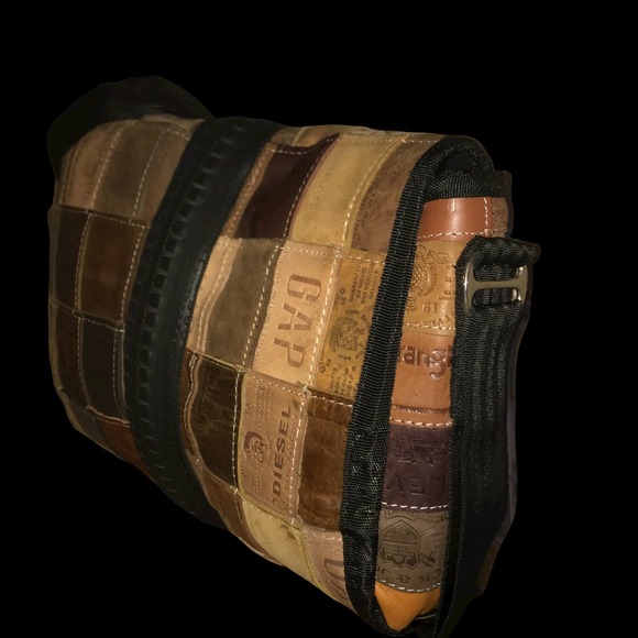 conserve | Bags | Conserve Upcycled Leather Designer Label Butler Bag ...